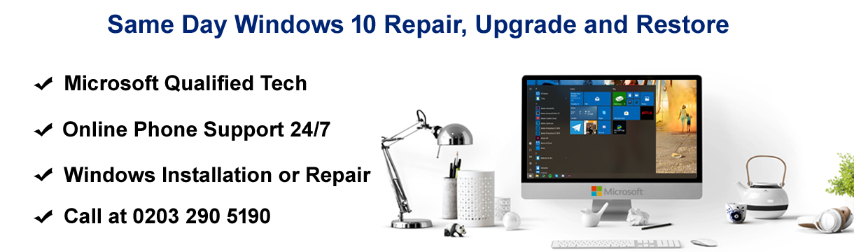 Windows 10 Update, Restore and Reinstallation | Same Day Laptop Repair