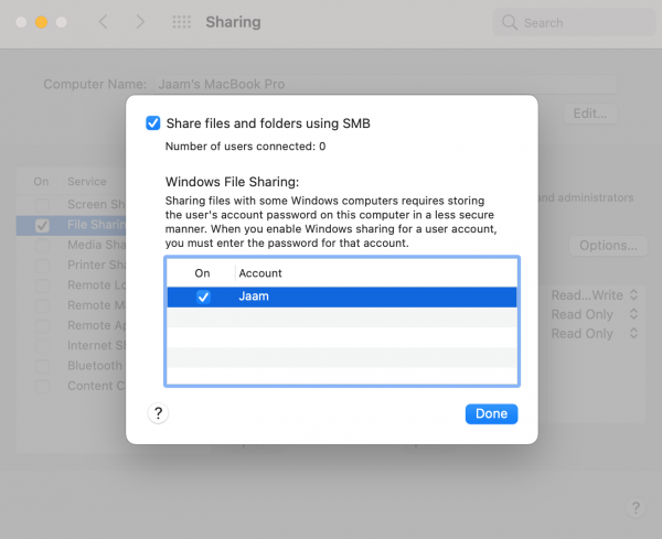 How to Share Files Between macOS and Windows PC on Network