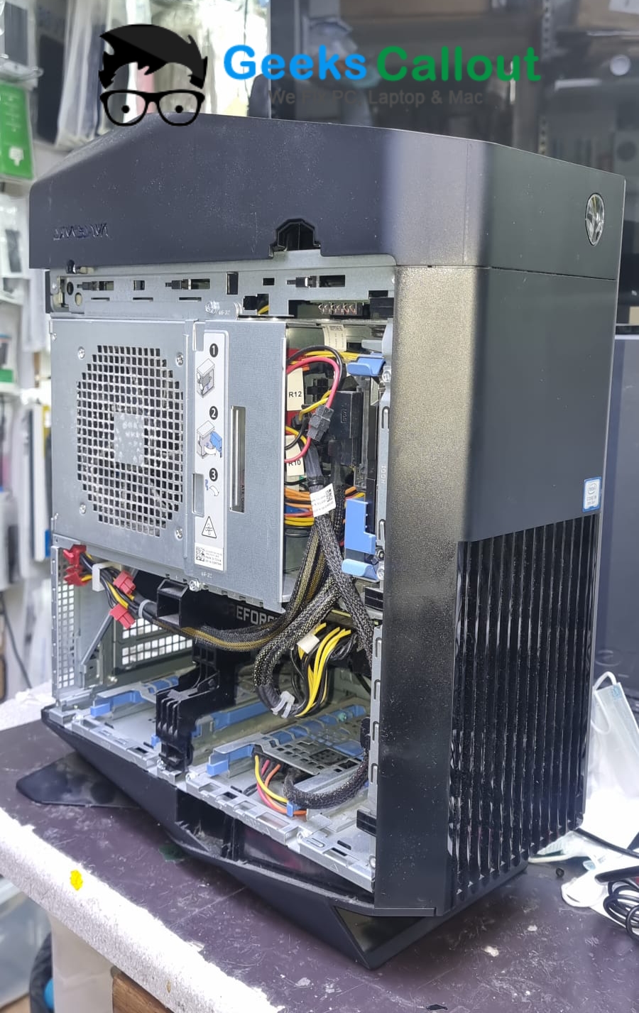 Alienware desktop gaming PC Repair